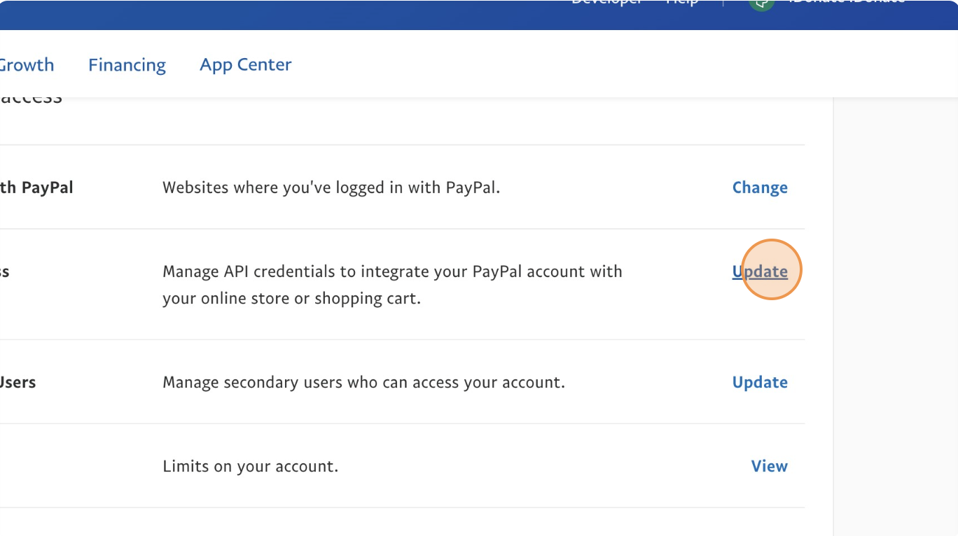Configure a PayPal Gateway