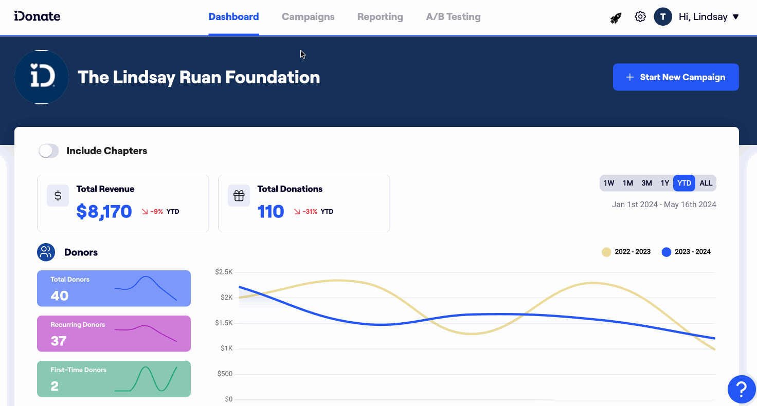 Add a New Designation to a Giving Form