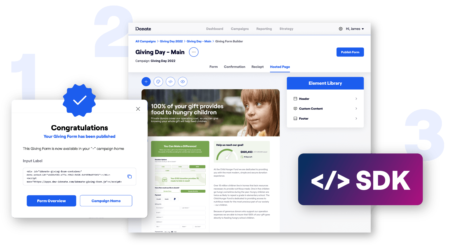 Web Giving Forms | iDonate